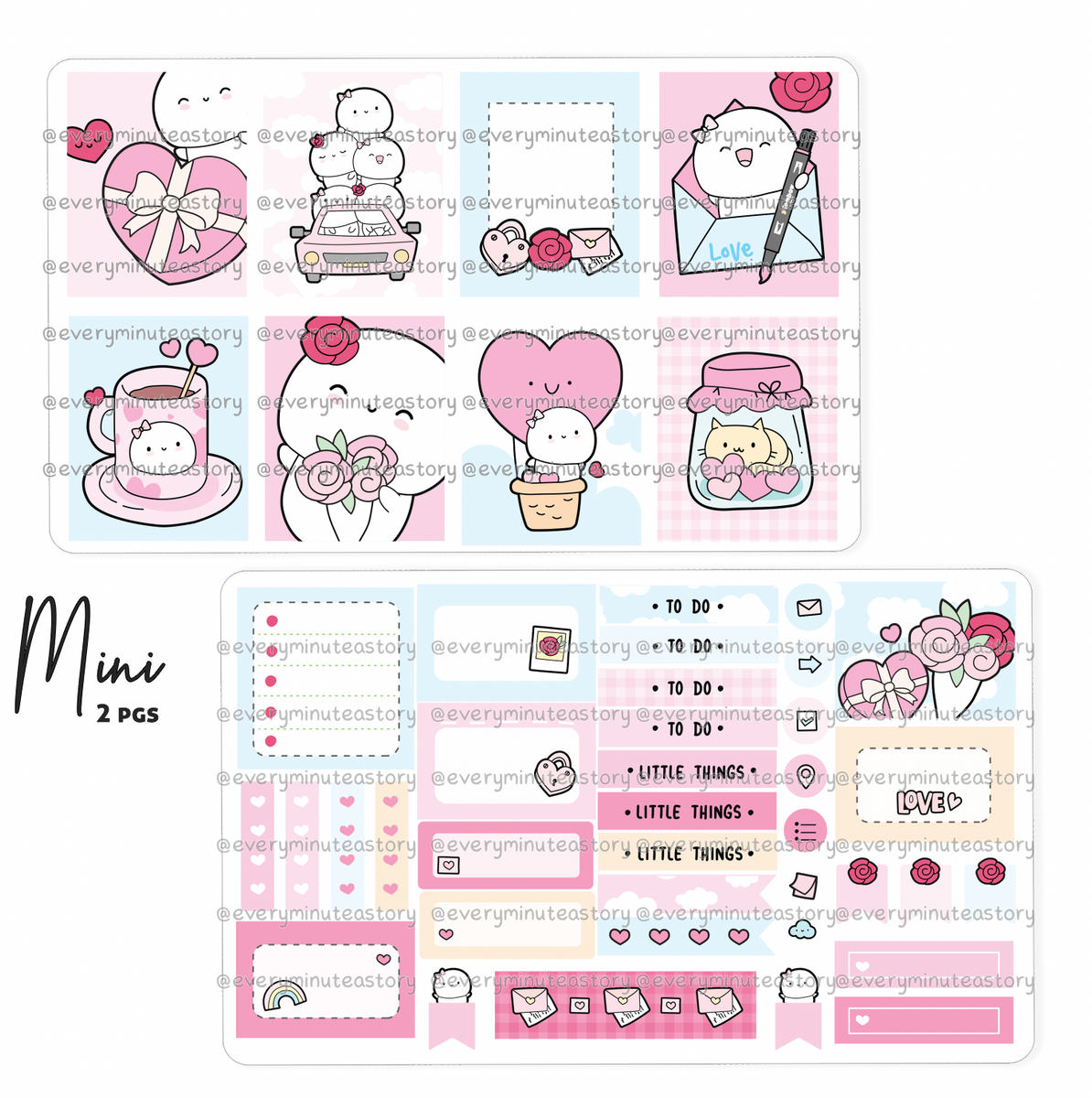 Follow your heart hand-drawn vertical kit- mini and full kit – Every ...