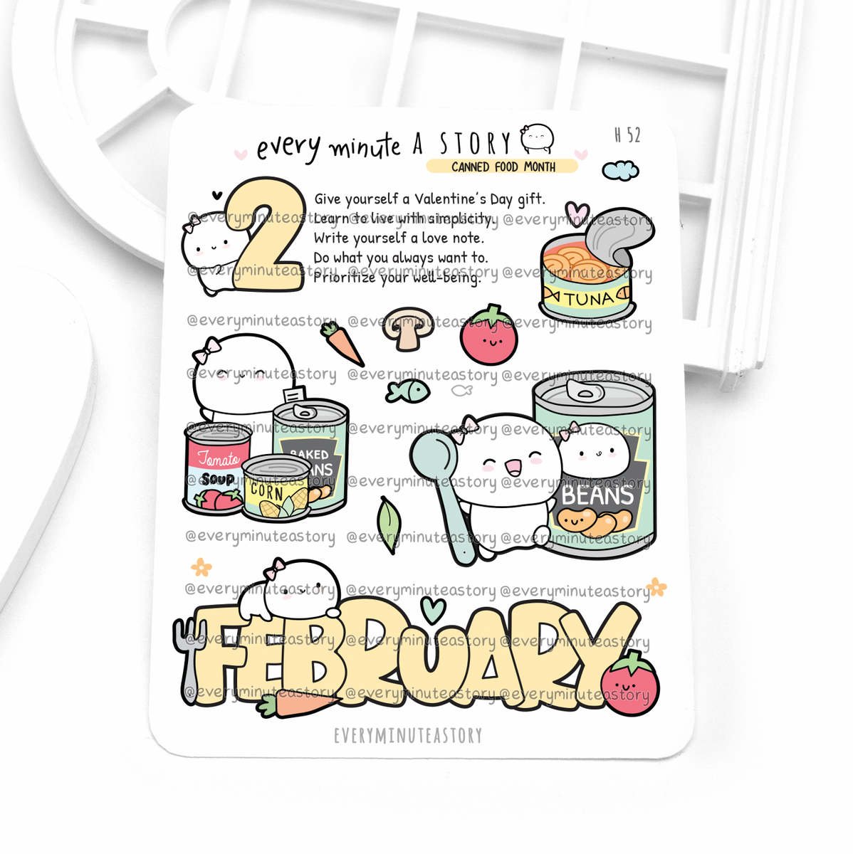 2024 monthly deco stickers, hobonichi cousin – Every Minute A Story