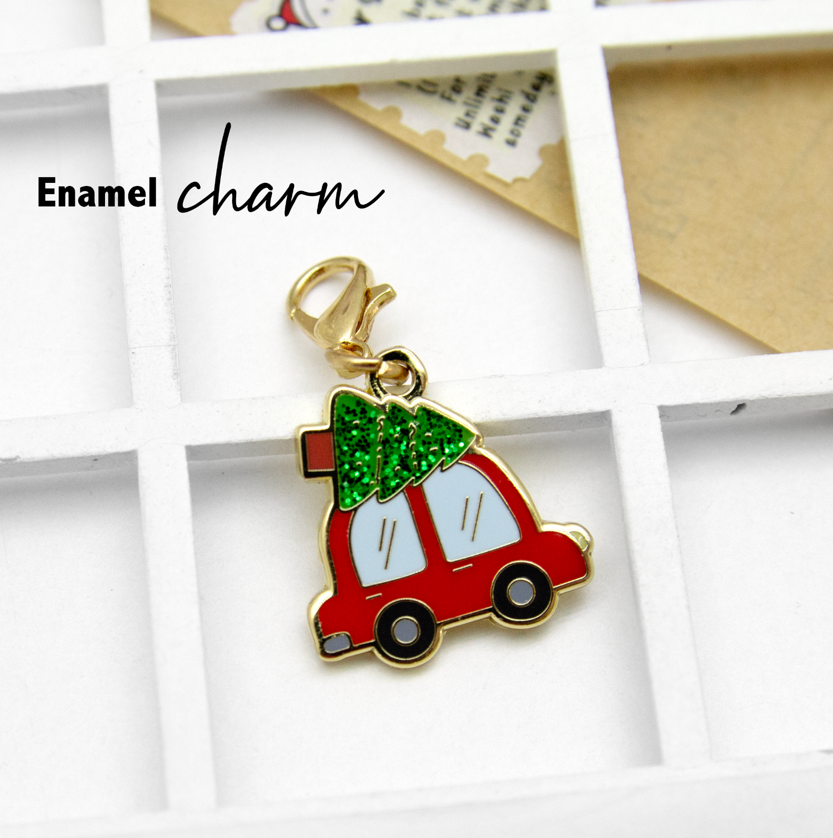 Christmas car charm- Limited Stock, limit 2/order – Every Minute A Story
