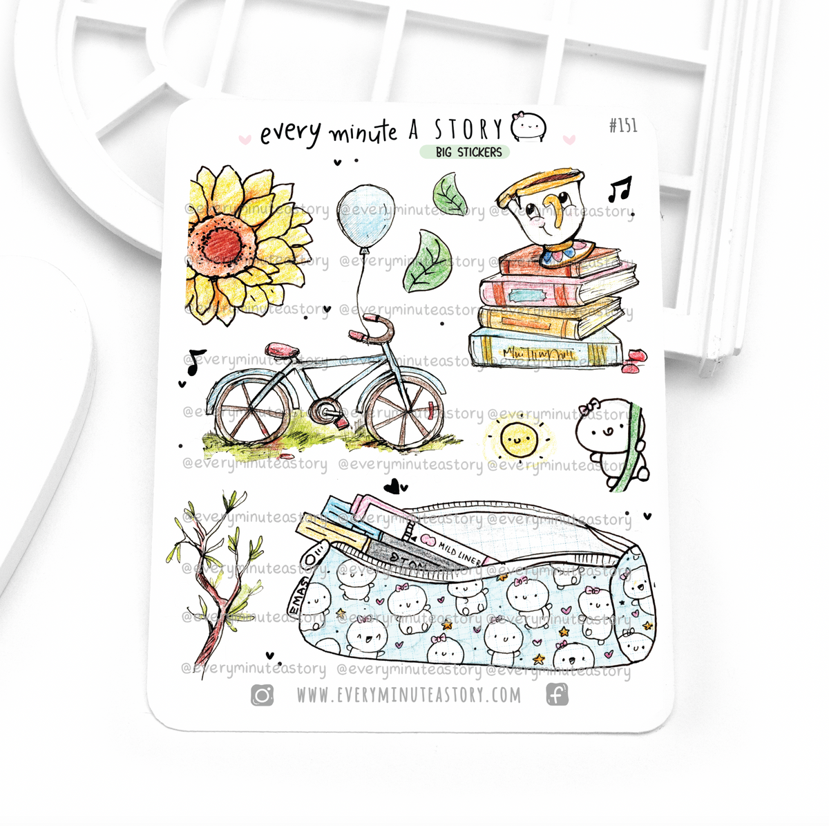 Inked big stickers Vol.3- Limited Stock! – Every Minute A Story