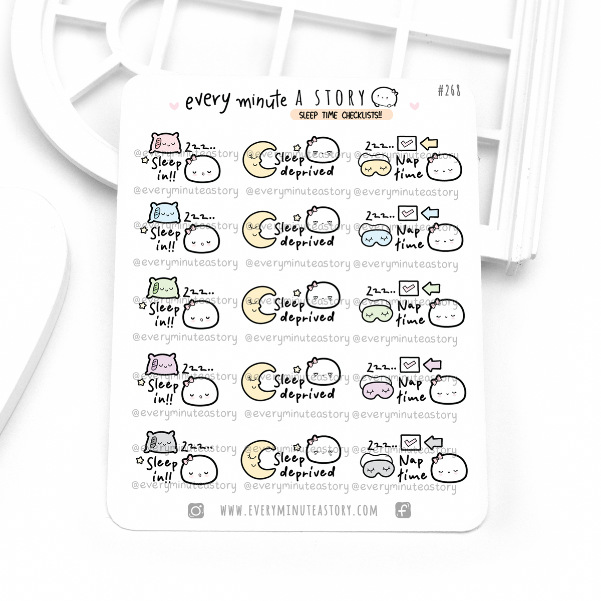 Sleep time checklists – Every Minute A Story